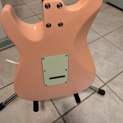 EART Cp 1 hss strat - Pink Fender pickups | Reverb