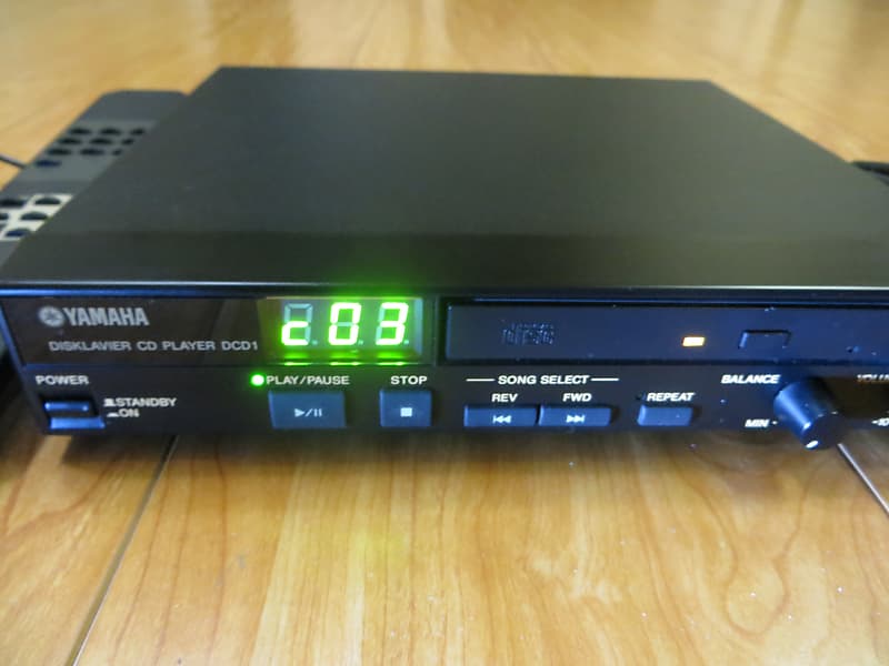 Yamaha Disklavier DCD1 CD Player With Remote & AC Adapter & | Reverb