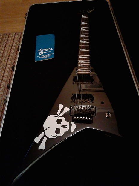 Jackson Randy Rhoads V 2000 Black | Reverb