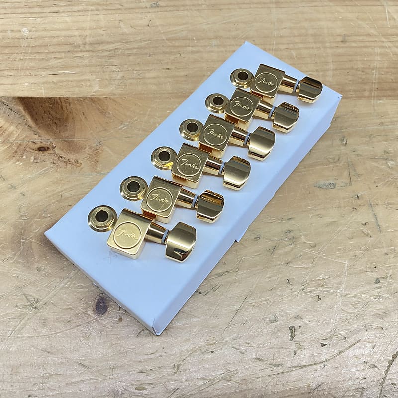 Fender Inline Gold Tuning Machines | Reverb