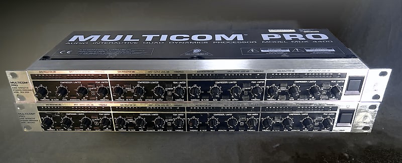 Pair of Behringer Multi-Com MDX 4400 Compressors | Reverb