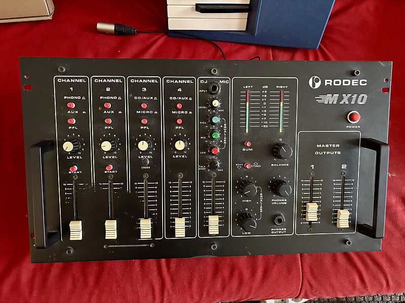 Legendary vintage audio mixer Rodec MX10 (Sven Väth, | Reverb