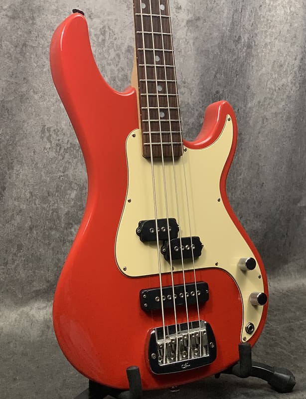 G&L SB-2 Bass 2007 - Red with Matching Headstock | Reverb