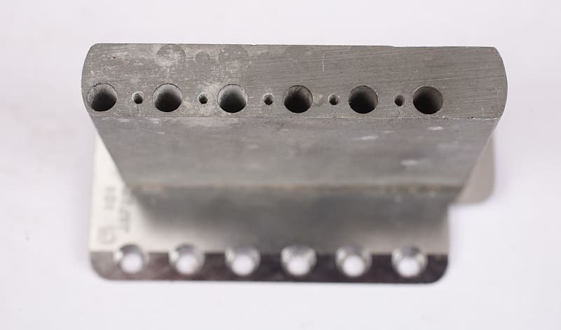 Fender Stratocaster MIJ Bridge and Trem Block 1980's | Reverb