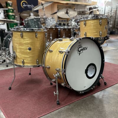 Gretsch Brooklyn 12/14/18 3pc Bop Kit Satin Mahogany USED | Reverb