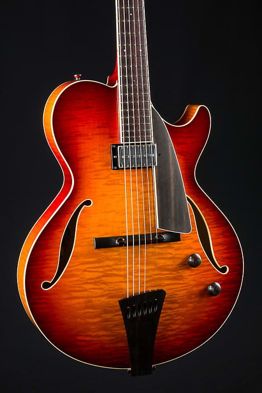 Collings Eastside LC Deluxe Dark Cherry Sunburst Figured | Reverb