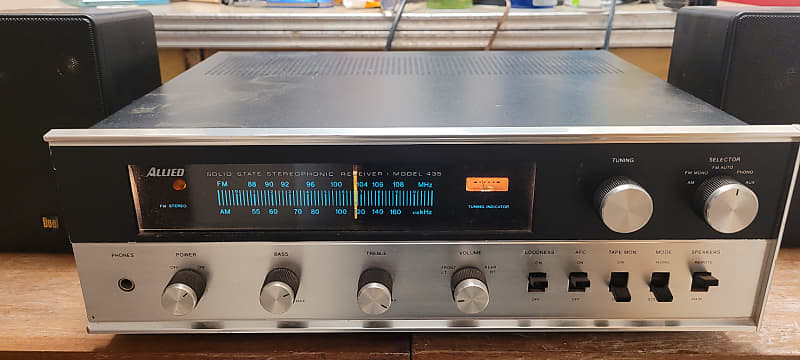 Allied (Pioneer) 435/sx-440 Late 60s Stereo Receiver Serviced | Reverb