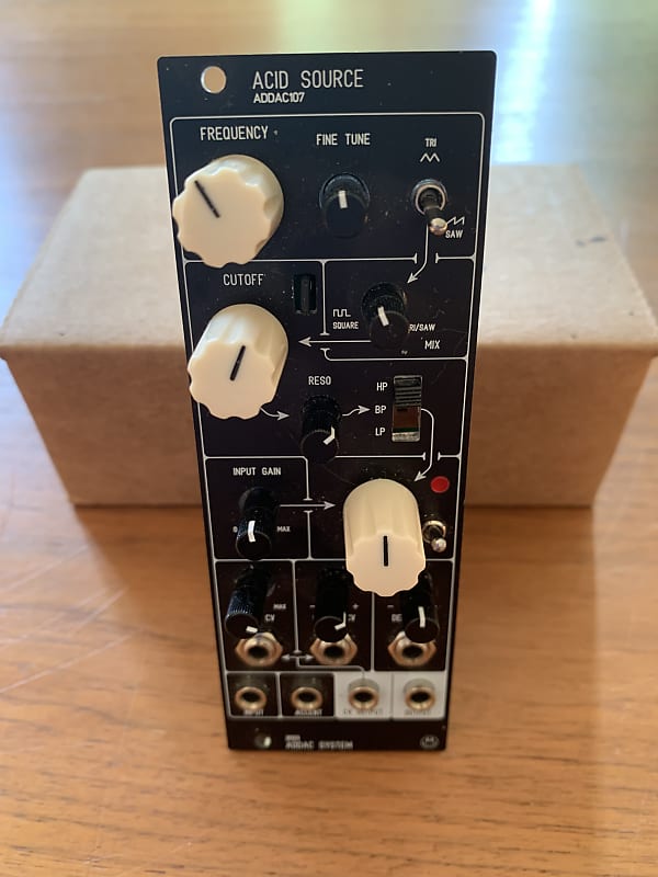 ADDAC System 107 Acid Source 2024 - Black | Reverb UK