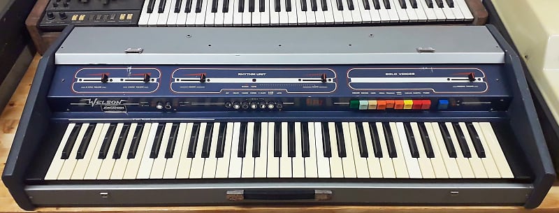 Welson Gipsy vintage analog synthesizer organ drum machnine | Reverb