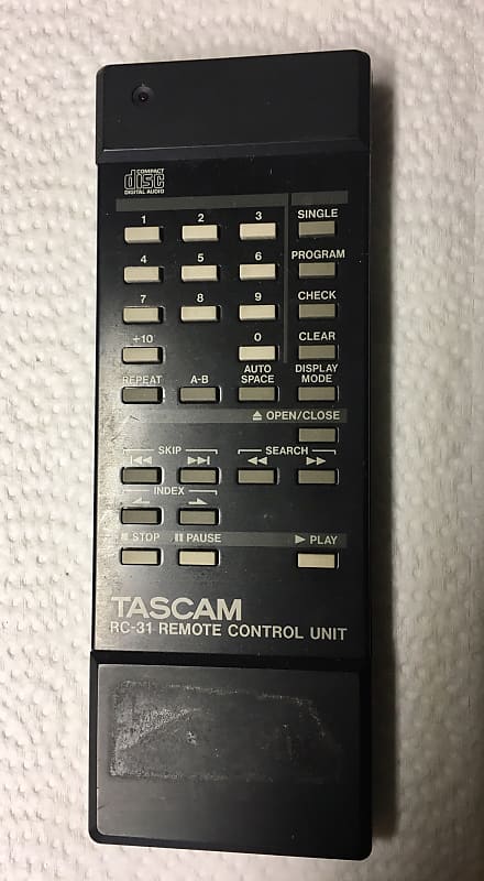 Tascam RC-31 Remote Control | Reverb