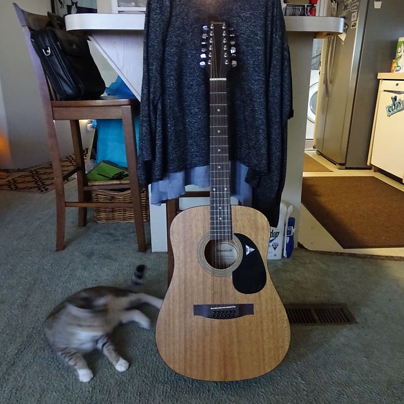 Samick 12-string Acoustic Guitar | Reverb