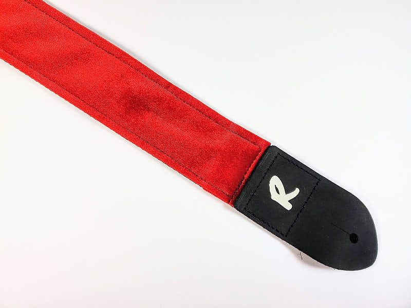 Red Velvet Guitar Strap - Red Velvet Guitar Strap -Fits | Reverb