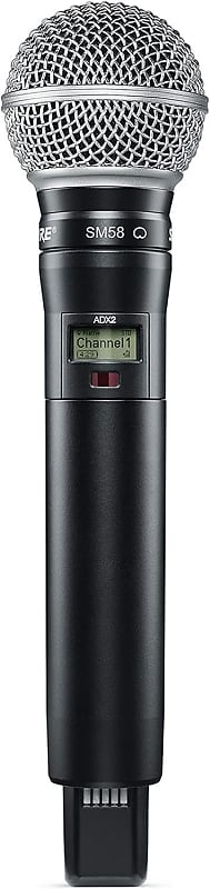Shure ADX2/SM58 Wireless Handheld Microphone Transmitter | Reverb