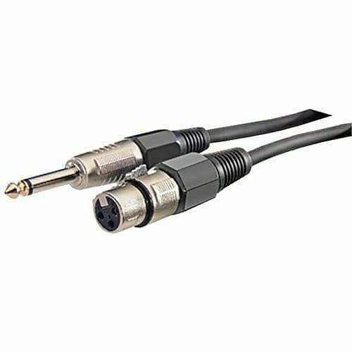Stagg 20' XLR (f) to 1/4" (m) Cable | Reverb