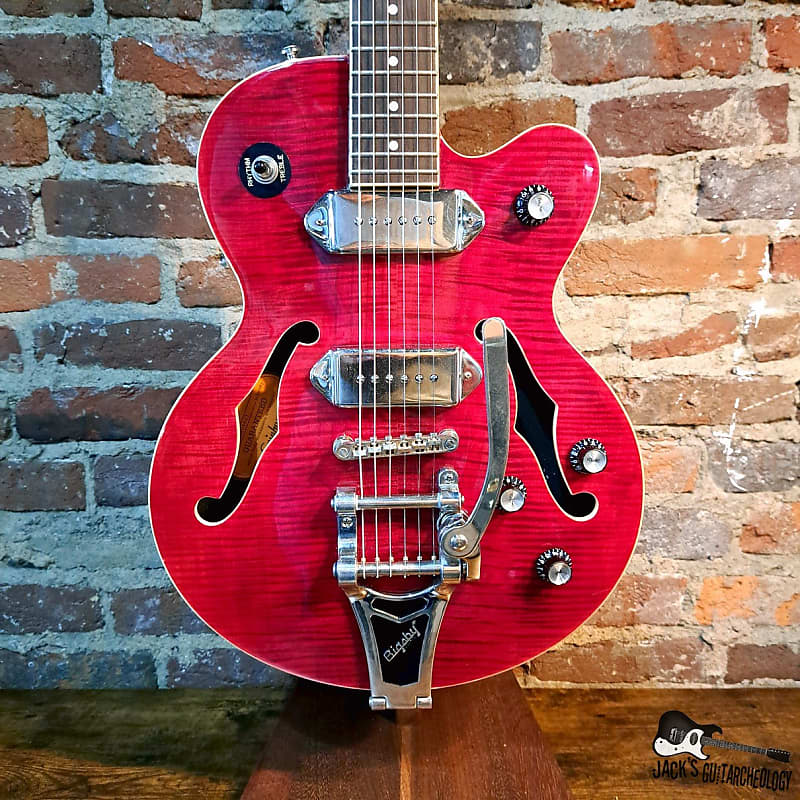 Epiphone Wildkat Electric Guitar (2015 - Cherry) | Reverb