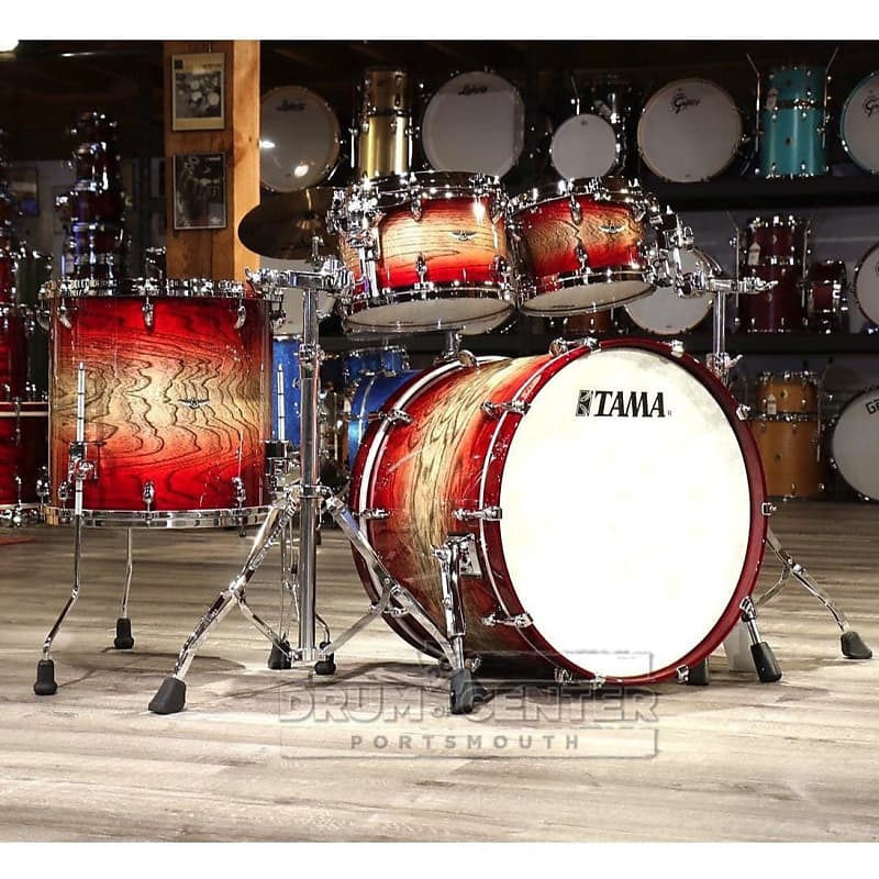 Tama Star Walnut 4pc Drum Set w/22BD Garnet Japanese Sen | Reverb