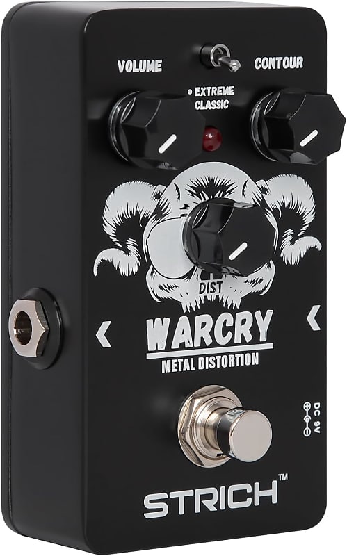 Metal Distortion Guitar Pedal, WARCRY Distortion 2 Modes Fat, | Reverb