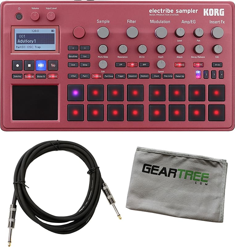 Korg ELECTRIBE2SRD Electribe Sampler in ESX Red with V2.0 | Reverb
