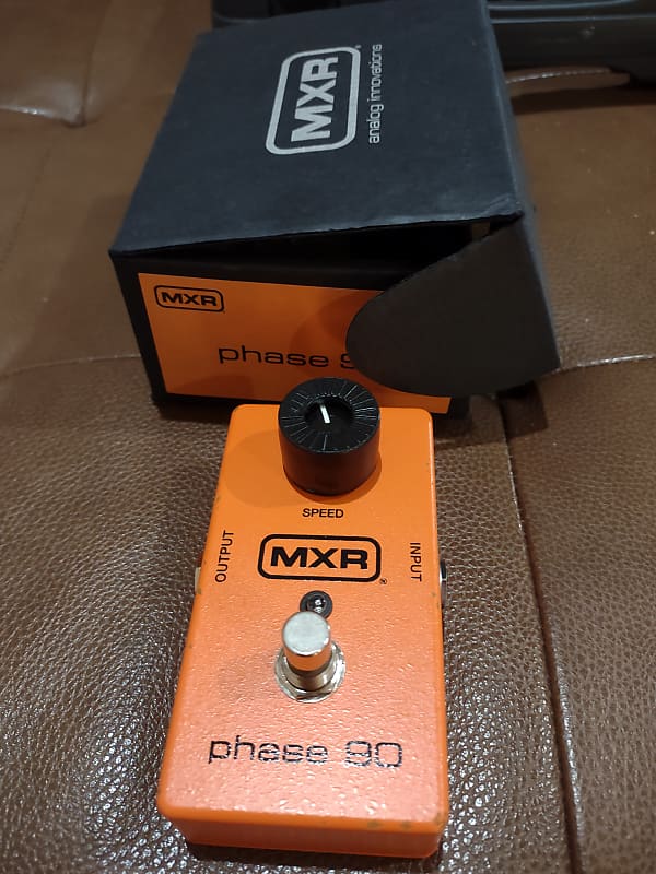MXR Phase 90 with Pete's Full-Script Mod, Original Box | Reverb