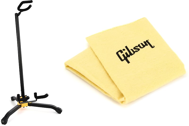 Hercules Stands GS405B SHOKSAFE Guitar Stand Bundle with | Reverb