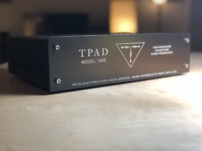 TRITSCHLER TPAD MODEL 1000 HIFI TUBE PHONO PREAMP grlc1904 | Reverb
