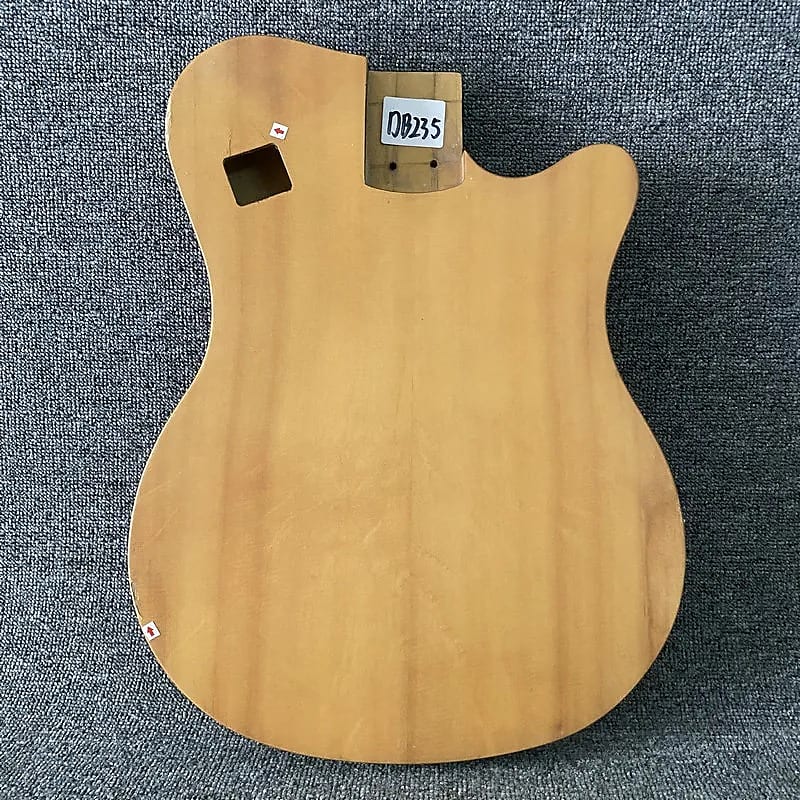Solid Spruce Top Custom DIY Guitar Body Project | Reverb