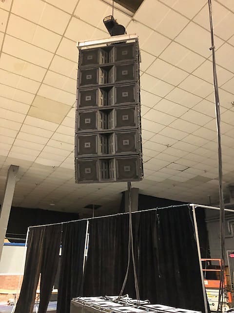 Qty. 6 - VERTEC VT4888 LINE ARRAY SPEAKERS WITH CARTS & | Reverb