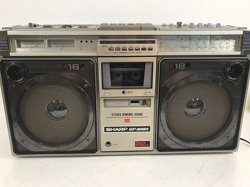 Sharp GF-9494X Vintage Boombox | Reverb