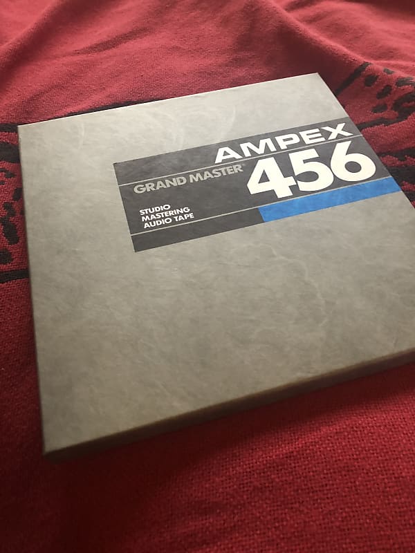 16 Ampex Grand Master 456 1/4 Inch Reels of Tape | Reverb Australia