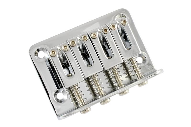4-String Electric Mandolin Bridge, Flat Mount, 1-1/4" Spacing | Reverb