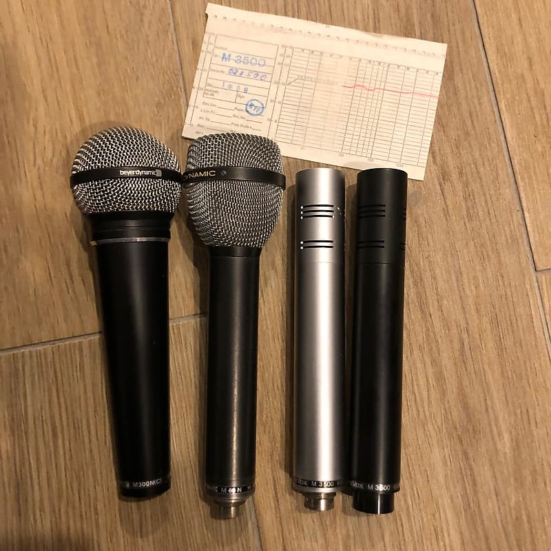4 microphones bundle - 2x Revox M3500, Beyerdynamic M69 and | Reverb