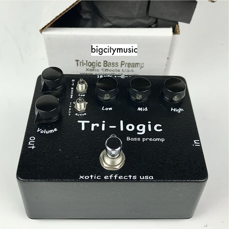 Xotic Tri-Logic bass preamp | Reverb
