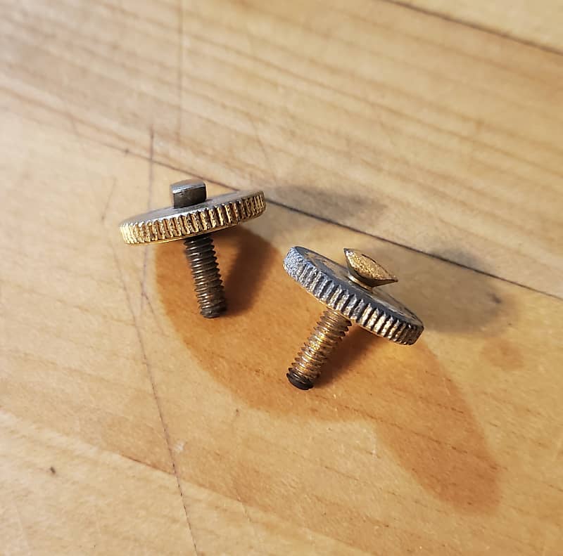 1960s Gretsch Gold Roller Bridge Rocking stud posts and | Reverb