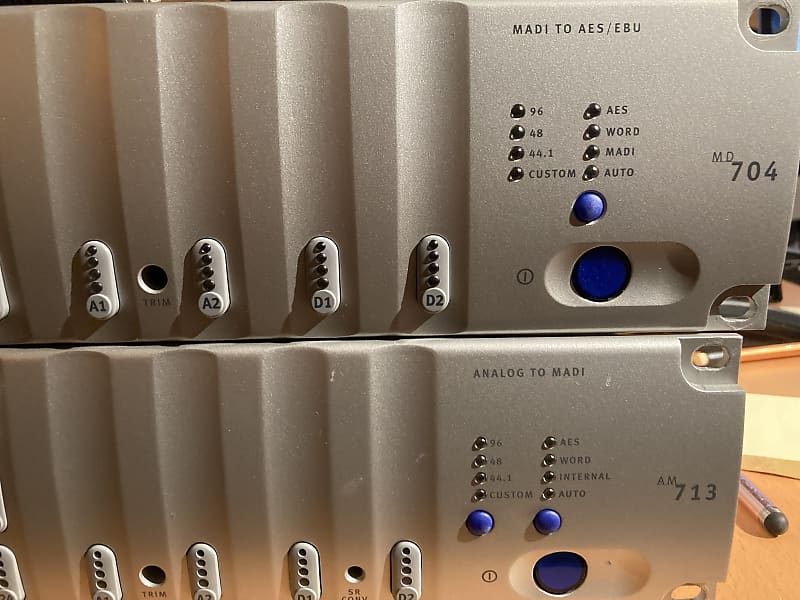 Euphonix AM 713 MD 704 1999 Silver with cables | Reverb