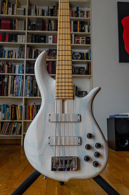 F Bass (Furlanetto) BN5 2013 - Transparent White Finish | Reverb