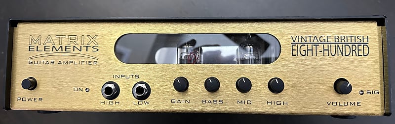 Matrix Amplification Elements Vintage British VB800 Amplifier | Reverb