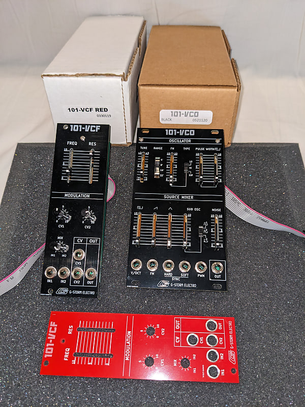 G-Storm Electro 101 VCO/VCF Combo Modular Roland SH-101 | Reverb
