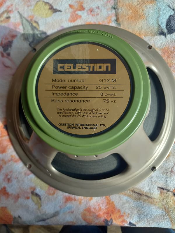 Celestion Greenback 8 Ohm | Reverb