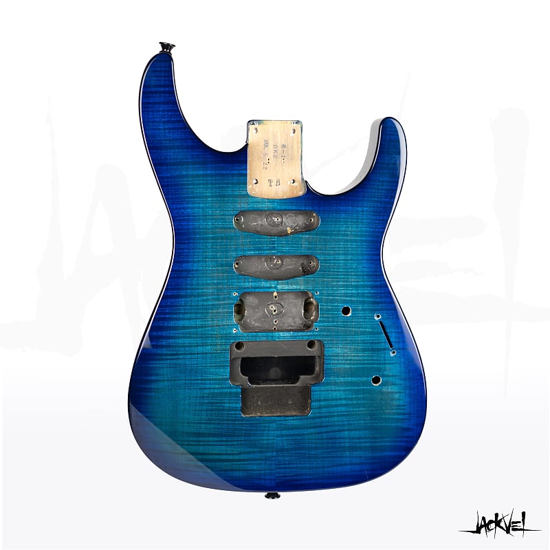 Jackson Japan - DK2 2000's - Trans Blue | Body | Reverb