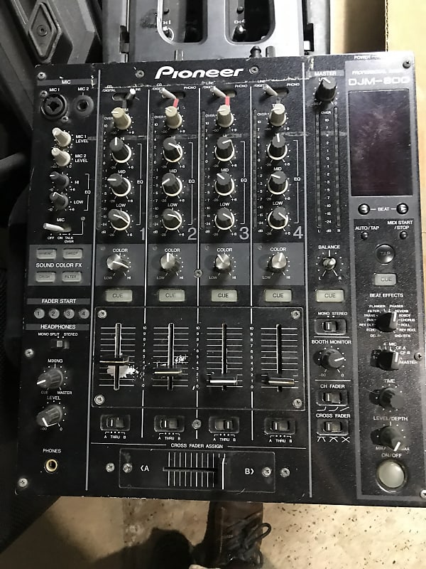 Pioneer Professional Mixer DJM-800 - Black | Reverb
