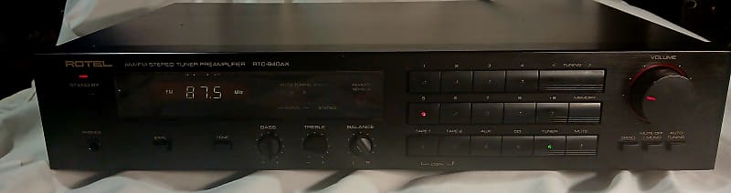 Rotel RTC-940AX Preamp/Tuner Exc Condition Orig Remote | Reverb