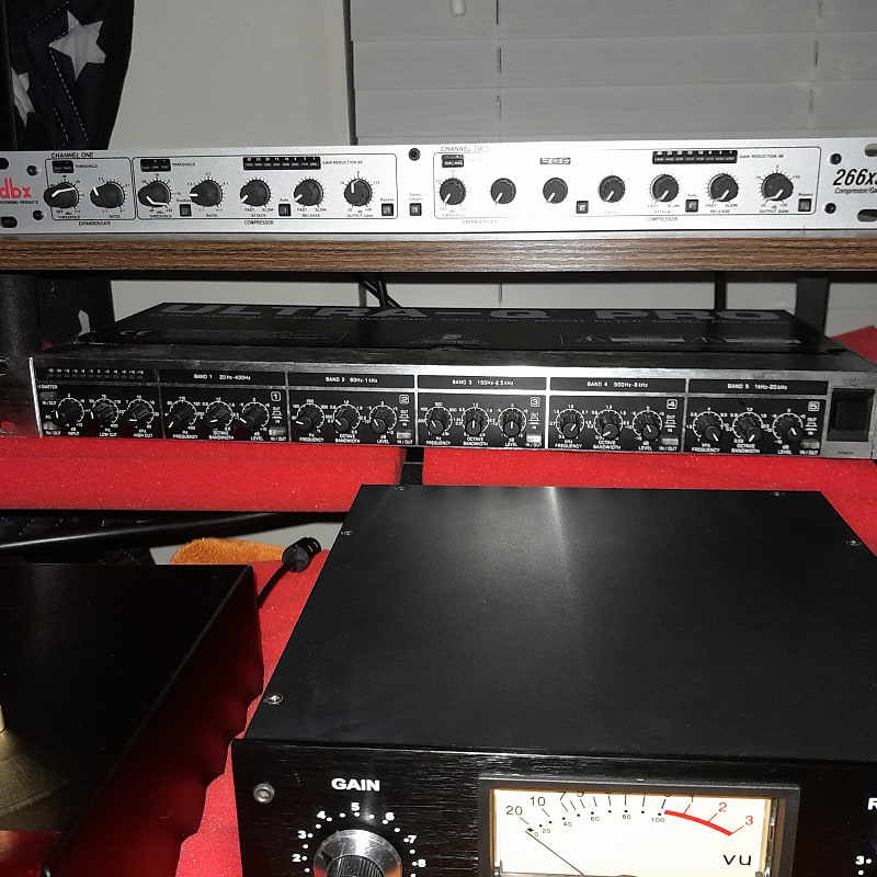 Behringer ULTRA-Q PRO 5 Band Parametric Equalizer EQ Notch | Reverb