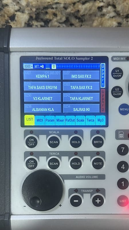 Juzisound Total sampler 2 2019 - Like new | Reverb