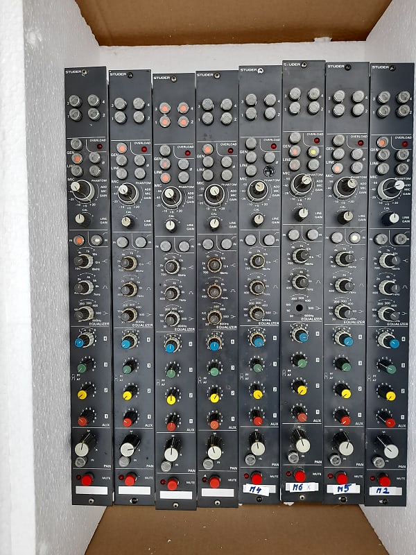 Studer 900- Channel Strip (type B) x8 | Reverb