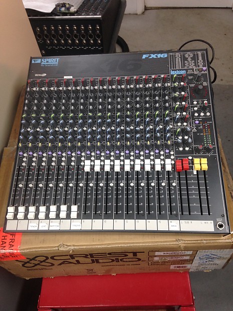 Soundcraft Spirit FX16 rack-mountable mixer | Reverb