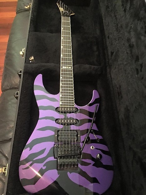 ESP The Mirage Custom 1990s Purple Tiger | Reverb UK
