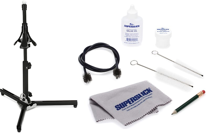 Hamilton KB7000 System X Trumpet Stand Bundle with Superslick | Reverb
