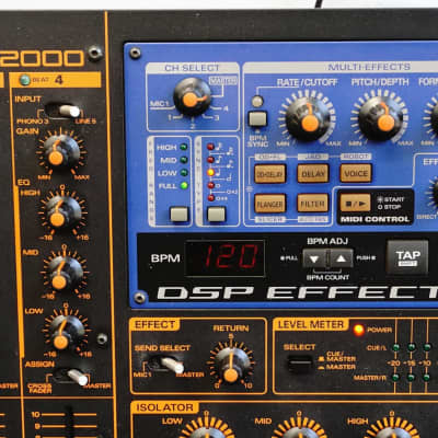 Roland DJ-2000 90s Professional 4 Channel Mixer | Reverb Australia