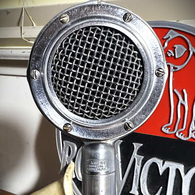 Vintage 1930's Style Ring Dynamic Microphone, working, | Reverb
