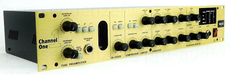 SPL Channel One 9945 AD Preamp + Digital Option 24/96 | Reverb
